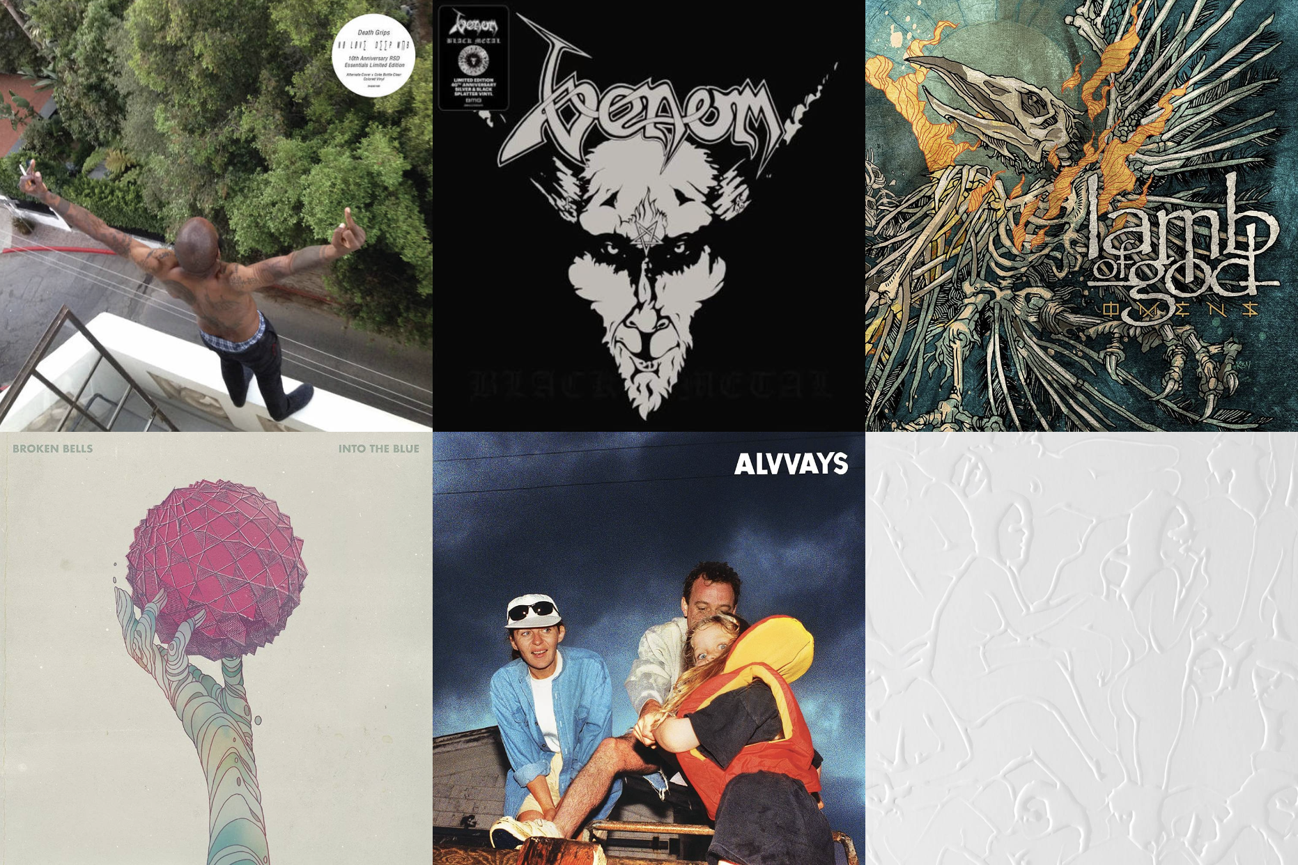 NEW RELEASE FRIDAY: LAMB OF GOD, MAC MILLER, DEATH GRIPS, VENOM ...