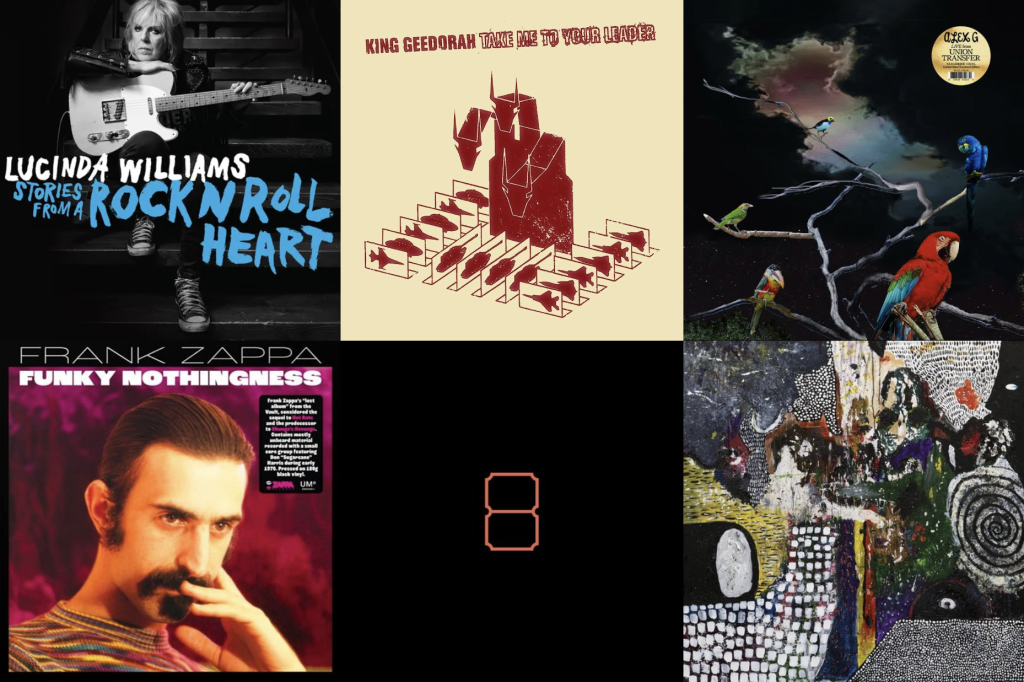 NEW RELEASE FRIDAY: LUCINDA WILLIAMS, FRANK ZAPPA, ALEX G, KING ...