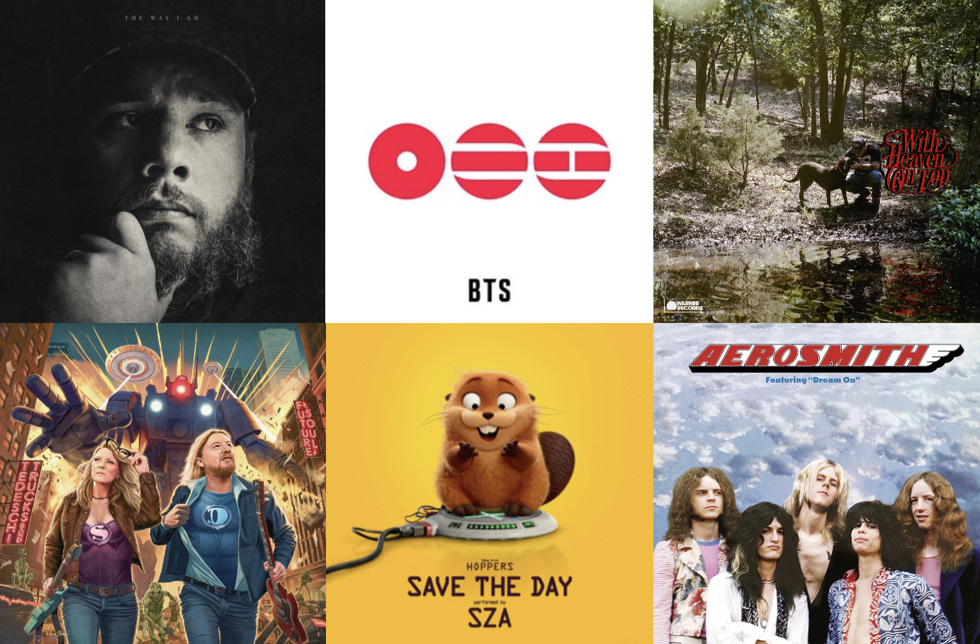 NEW RELEASE FRIDAY: BTS, ZACH BRYAN, AEROSMITH, LUKE COMBS, TEDESCHI ...