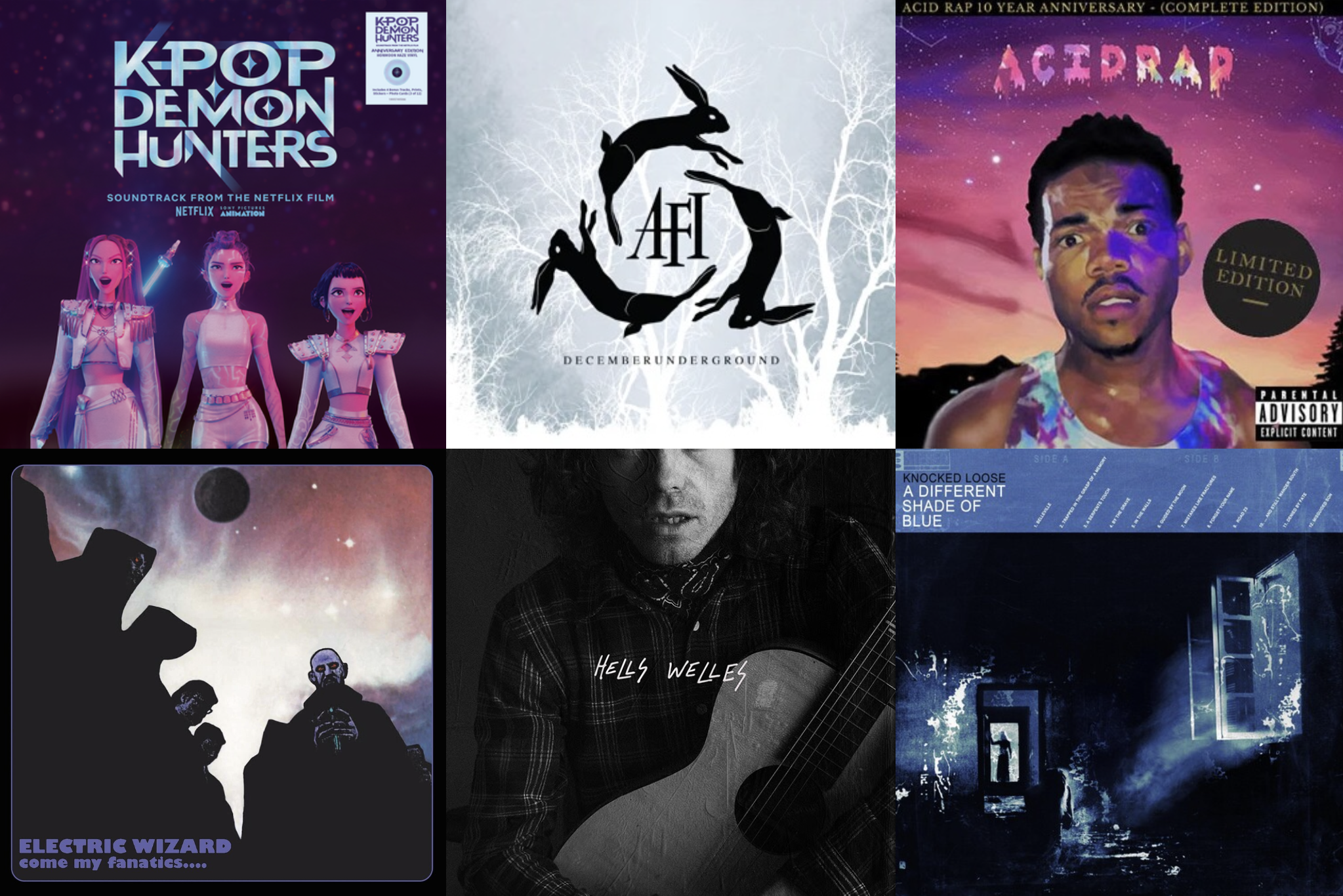 NEW RELEASE FRIDAY: KPOP DEMON HUNTERS, JESSE WELLES, ELECTRIC WIZARD ...